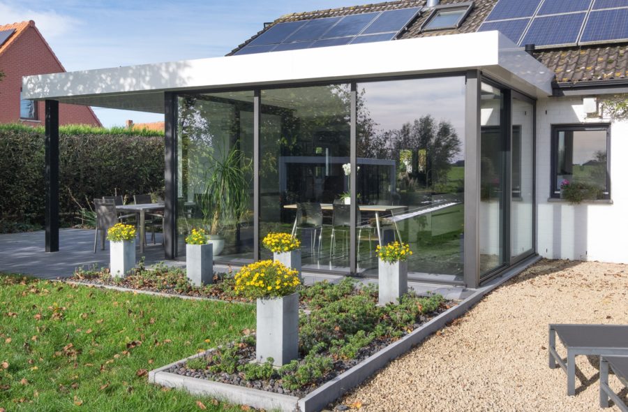 Moderne veranda's